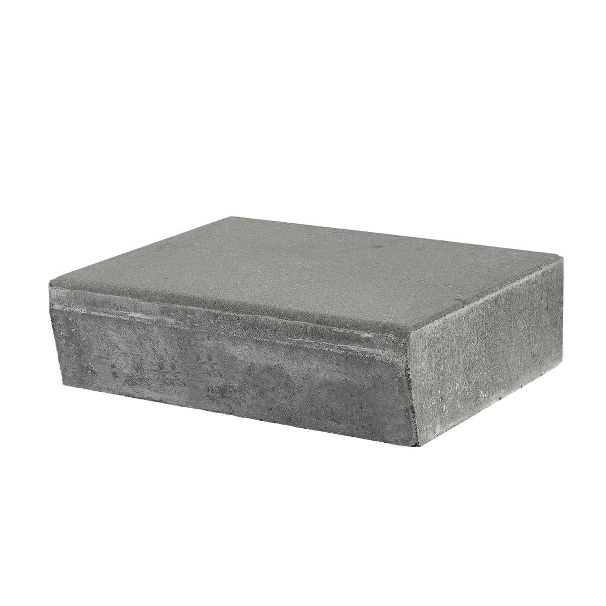 Trappetrin 50x40x14 cm Grå – Skrå kant - Billige-fliser.dk